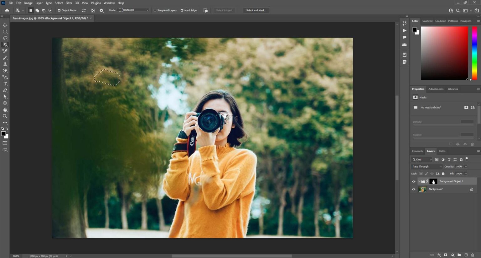How to Fill Background in Photoshop in Three Easy Ways - Meta Clipping Path