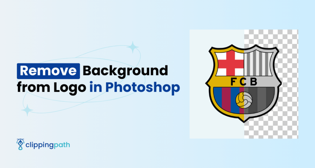 How to Remove Background from Logo in Photoshop - Meta Clipping Path