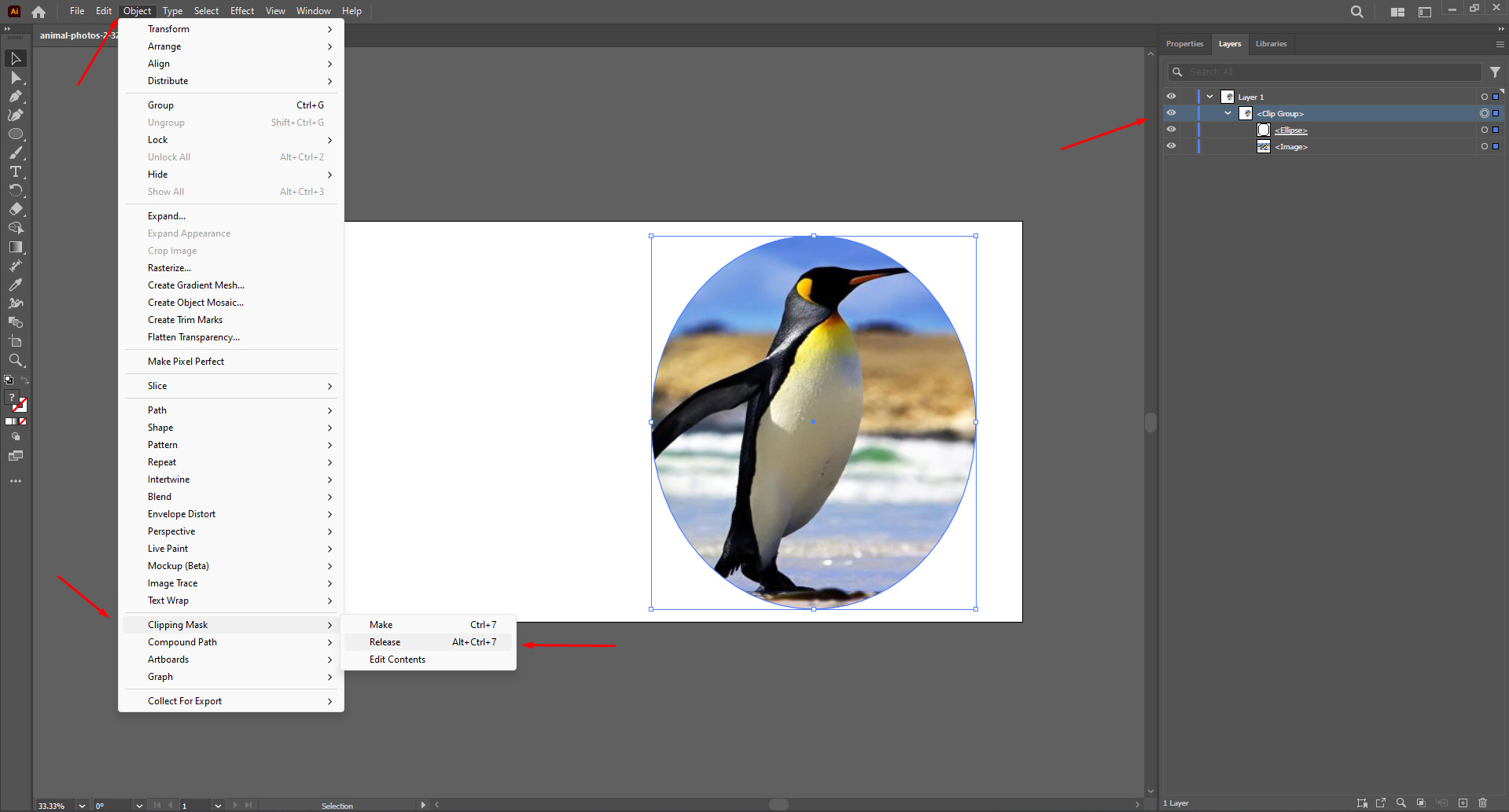 How to Convert Clipping Mask to Shape Illustrator [Expert Photo-editing ...
